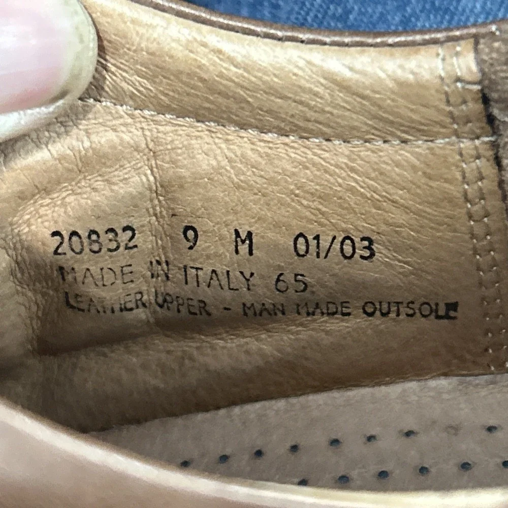 Bostonian | Shoes | Vintage Bostonian Strada Size 9m Brown Mens Dress ...